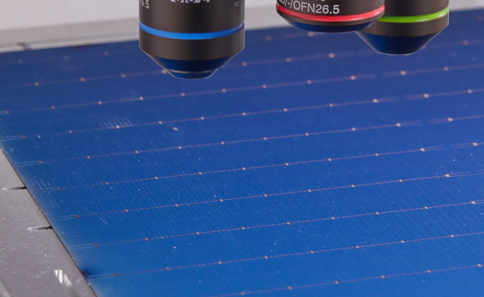 Zeta-Solar Optical Profiler | Metallization Finger, Contact Pad and ...
